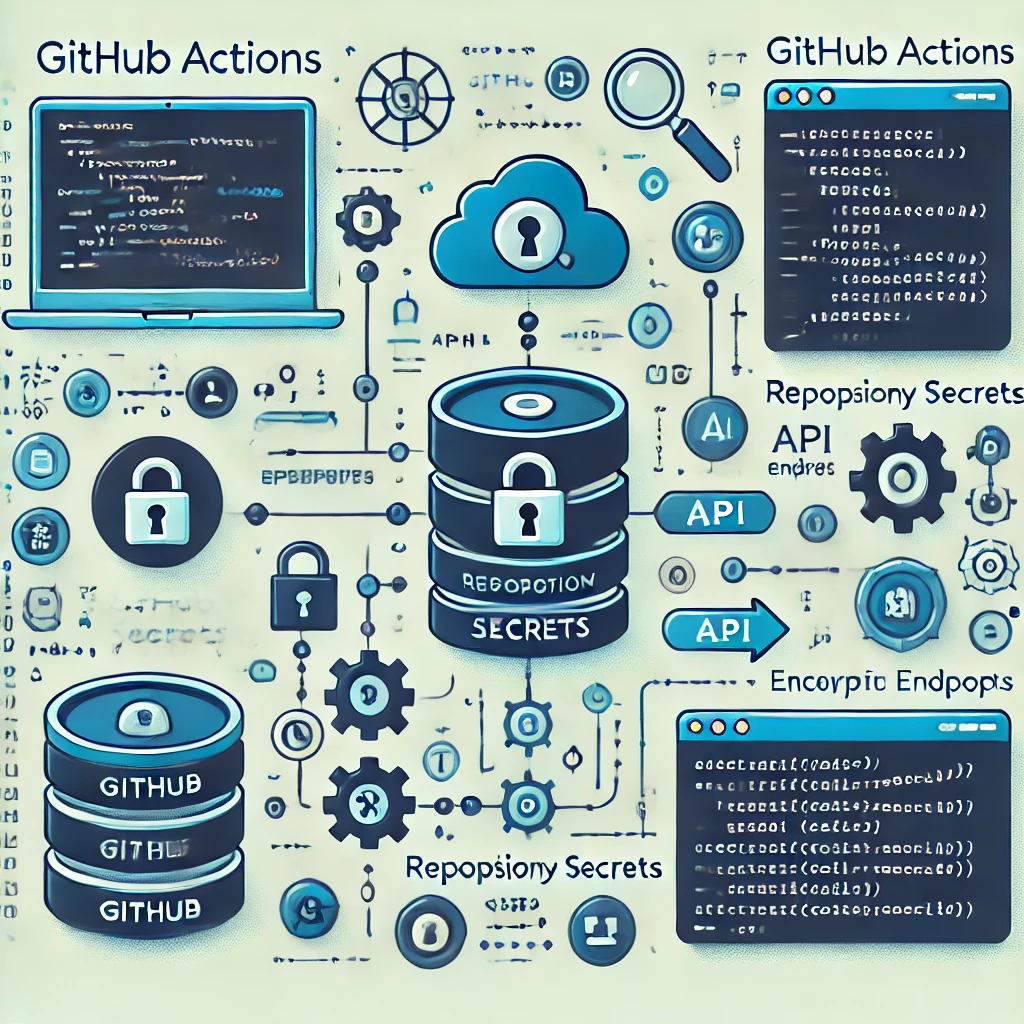 Github Actions API: Create or update a repository secret | Orchestra
